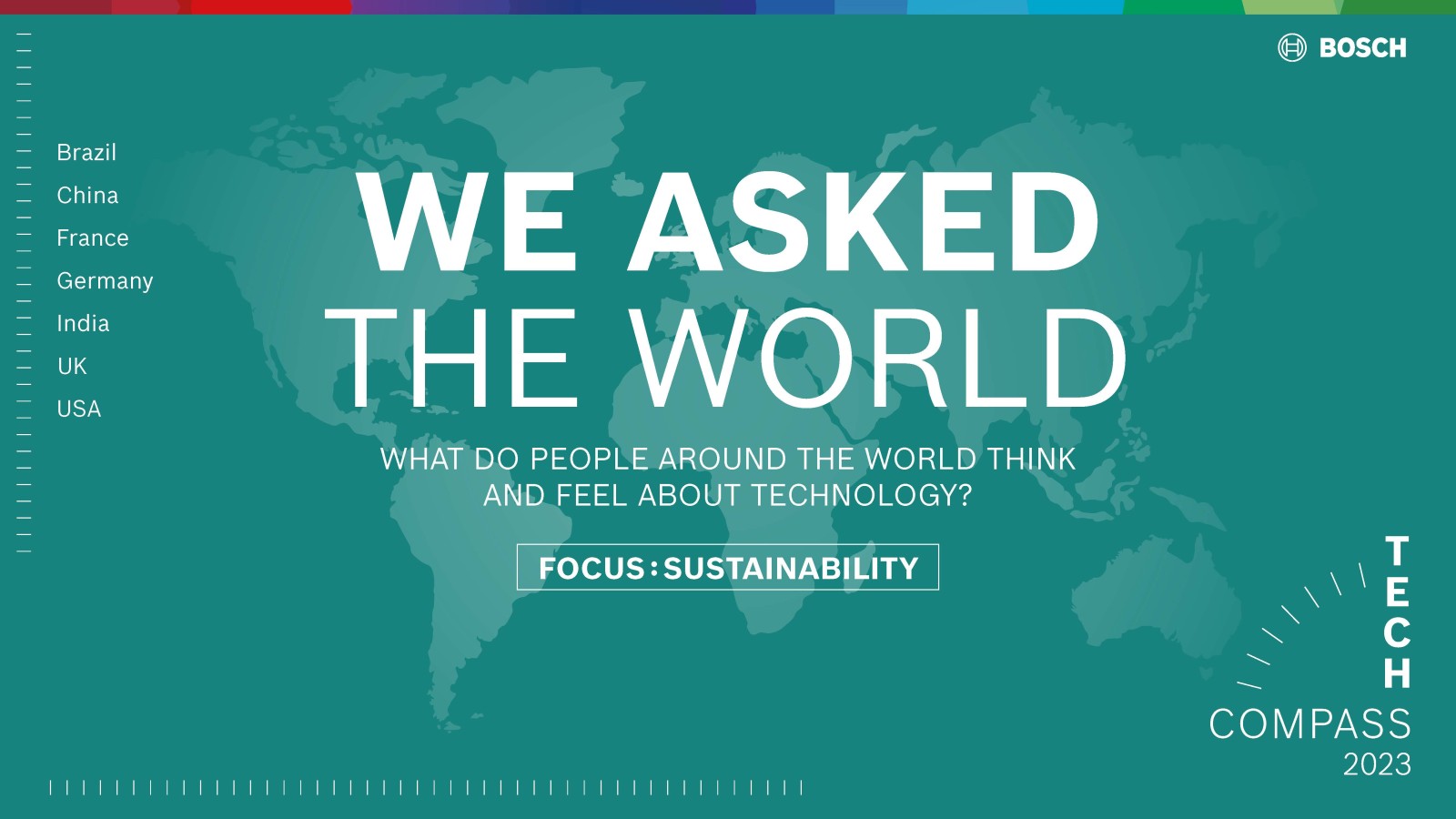 Bosch Tech Compass 2023: para a maioria das pessoas, a tecnologia é ...